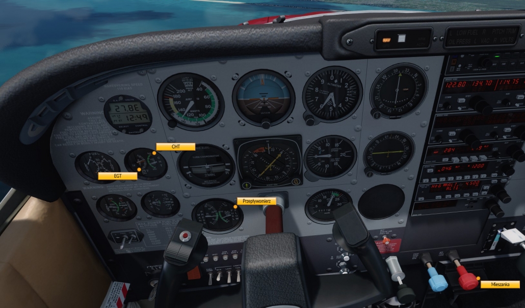 Mieszanka paliwowa w samolocie (mixture) - CalypteAviation